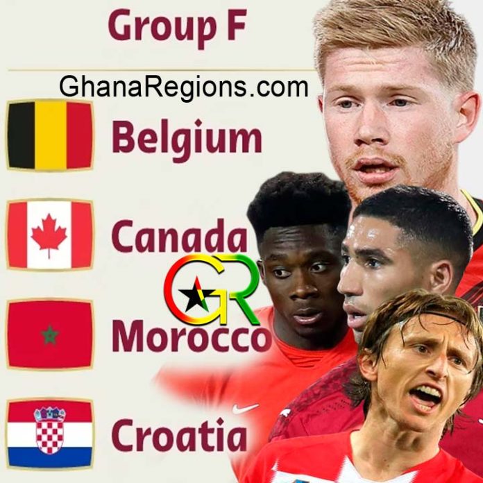 Qatar 2022 FIFA World Cup Group F: Teams, Matches, Schedule, Stadium ...
