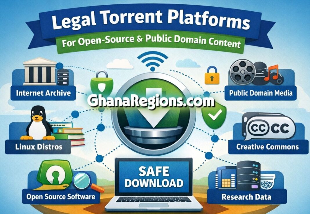 Legal Torrent Platforms for Open-Source & Public Domain Content (Safe ...